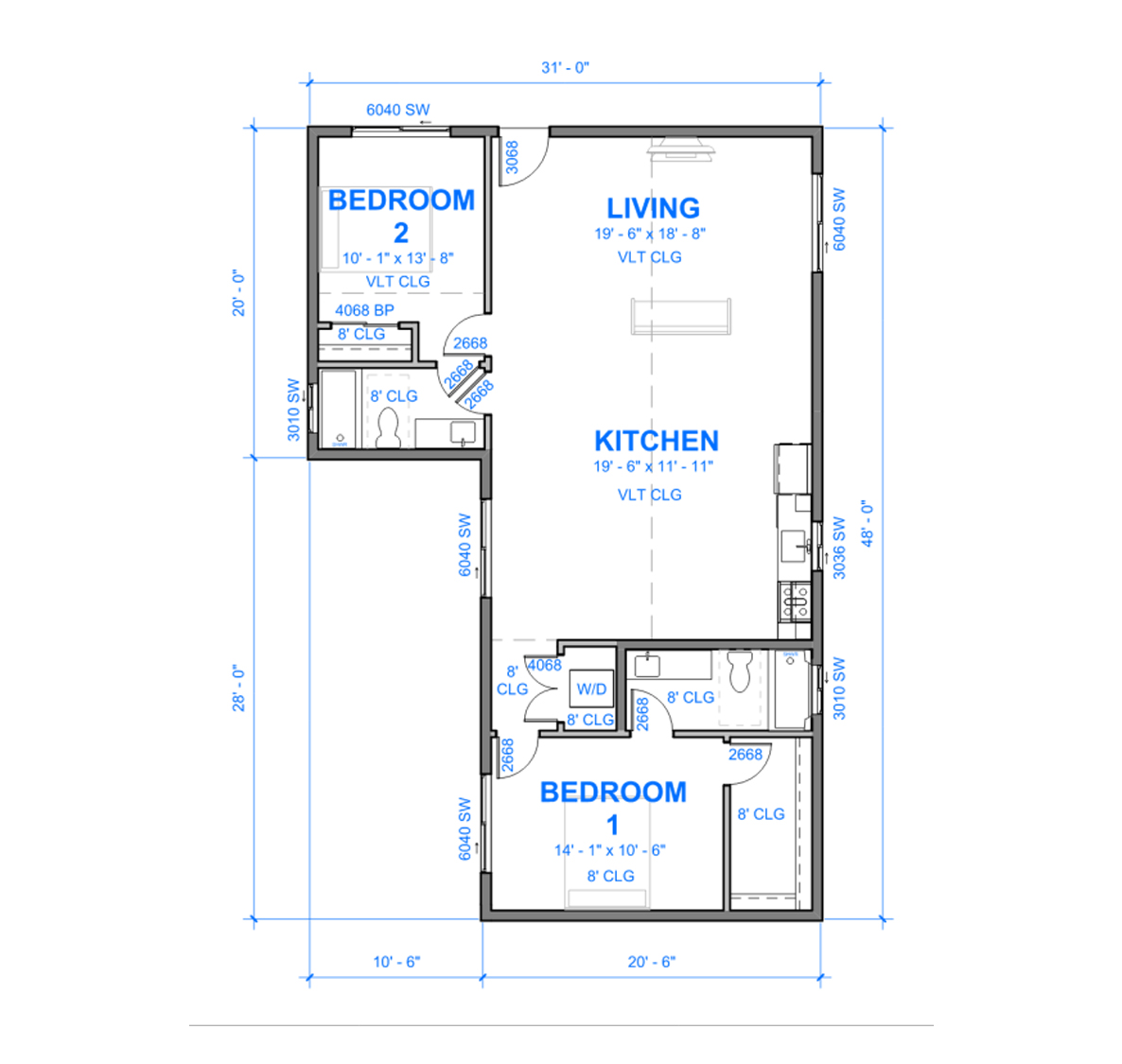 Los Altos Hills ADU Floor Plan | Elegant Designs and Practical Layouts